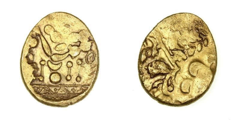 Regini & Atrebates 60-50BC Gold Stater Westerham South scarce