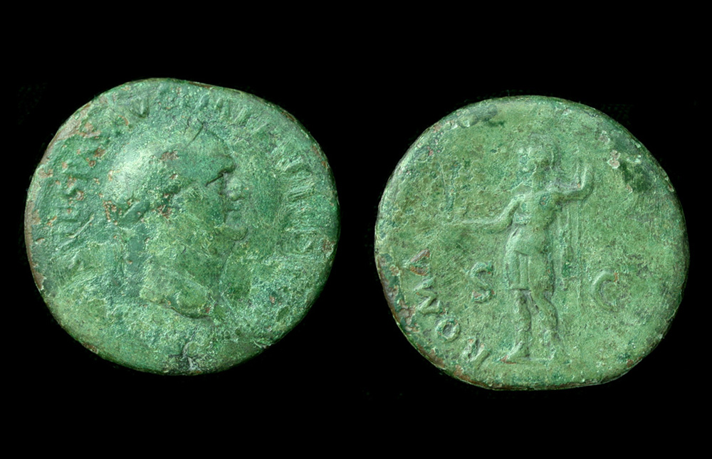 Vespasian, Sestertius, Roma reverse | Roman Imperial Coins