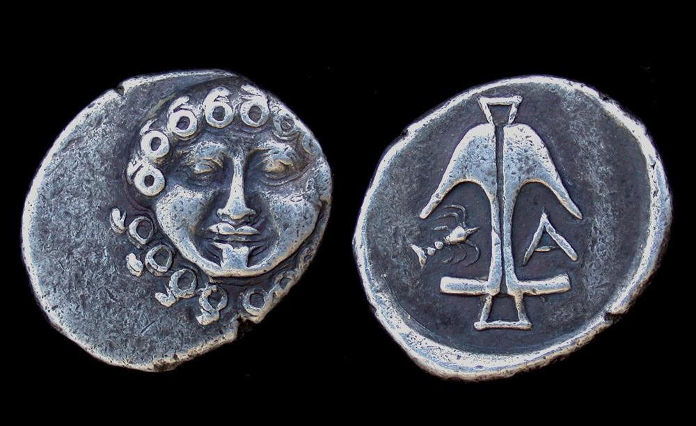Thrace, Apollonia Pontika, Drachm, Gorgoneion | Greek Coins