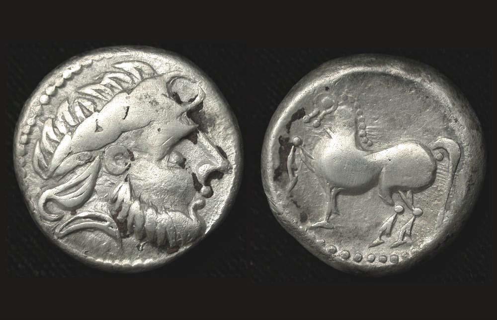 Danube Celts, AR Tetradrachm, 2nd Cent BC | Celtic Coins