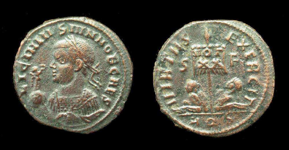 Licinius II, Victory on Globe Portrait, Aquileia, Rare 3 | Roman ...