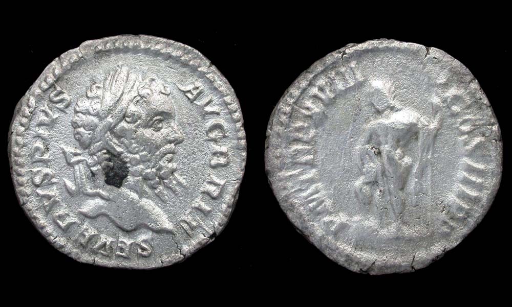 Septimius Severus, Denarius, Neptune reverse | Roman Imperial Coins