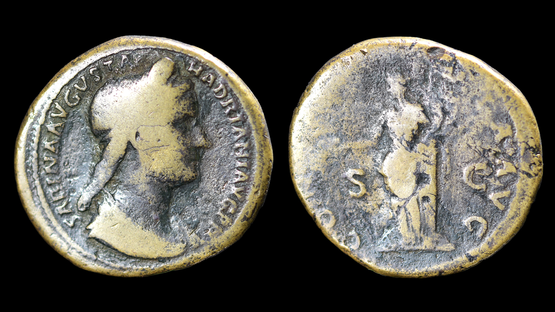 Sabina Ae. sestertius | Roman Imperial Coins