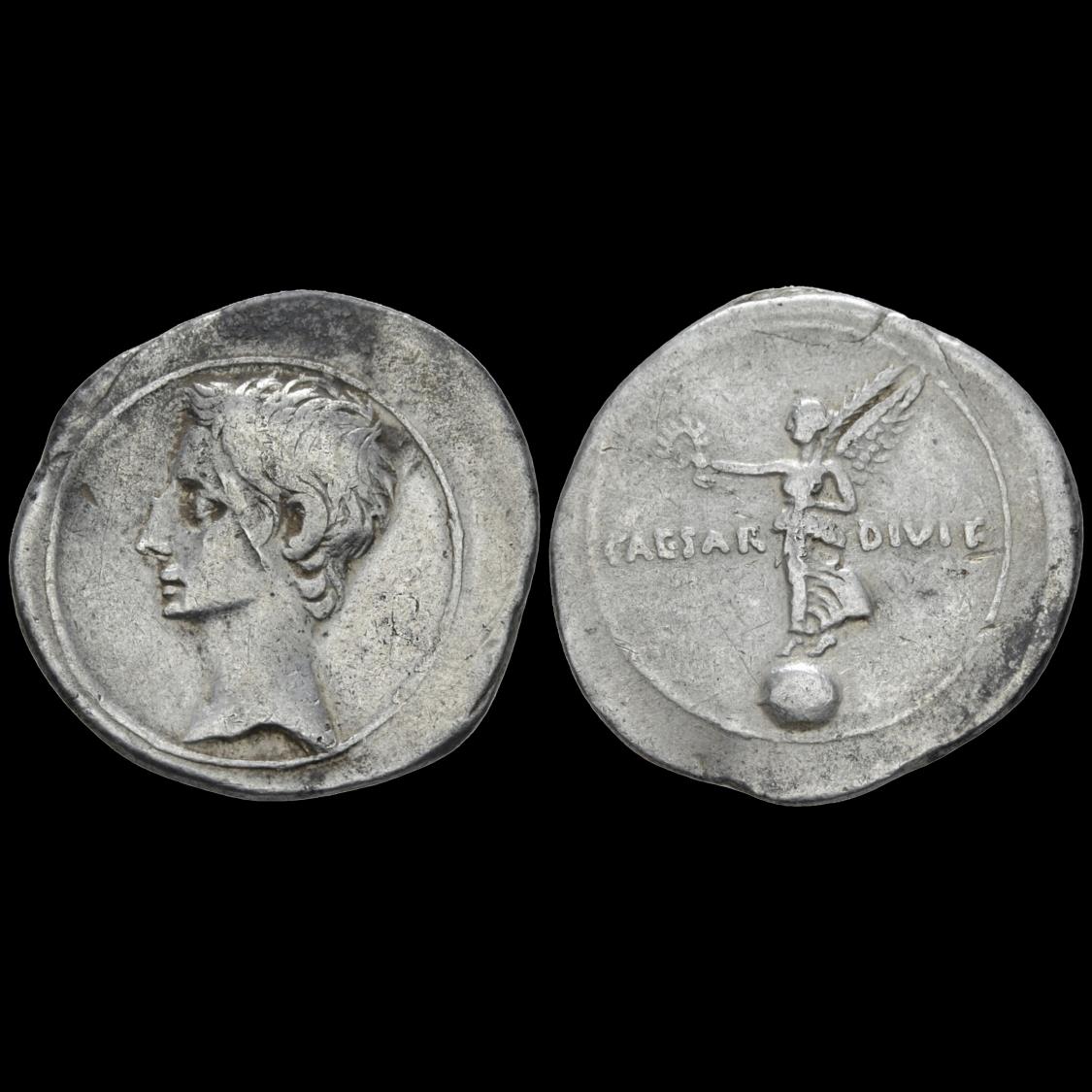Octavian Ar. denarius | Roman Imperial Coins