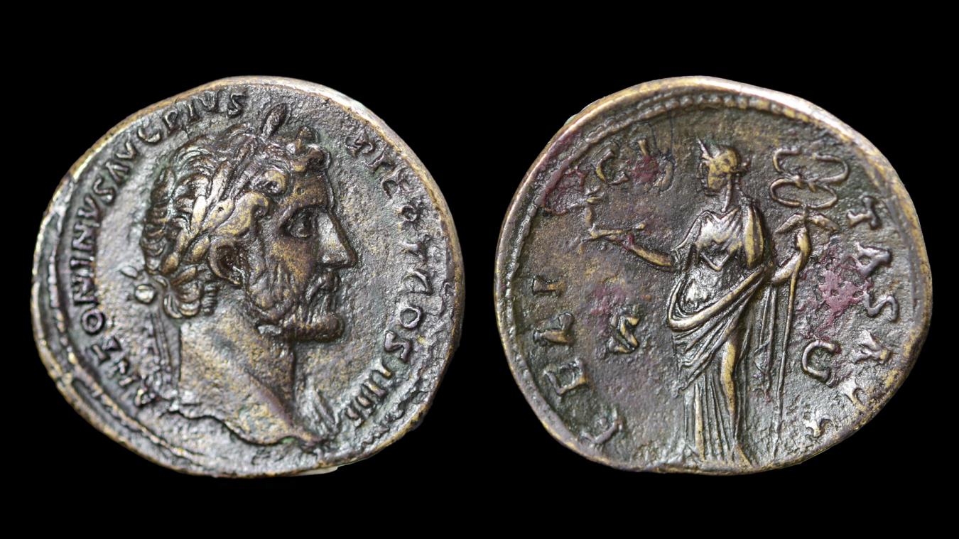 Antoninus Pius Ae. sestertius | Roman Imperial Coins
