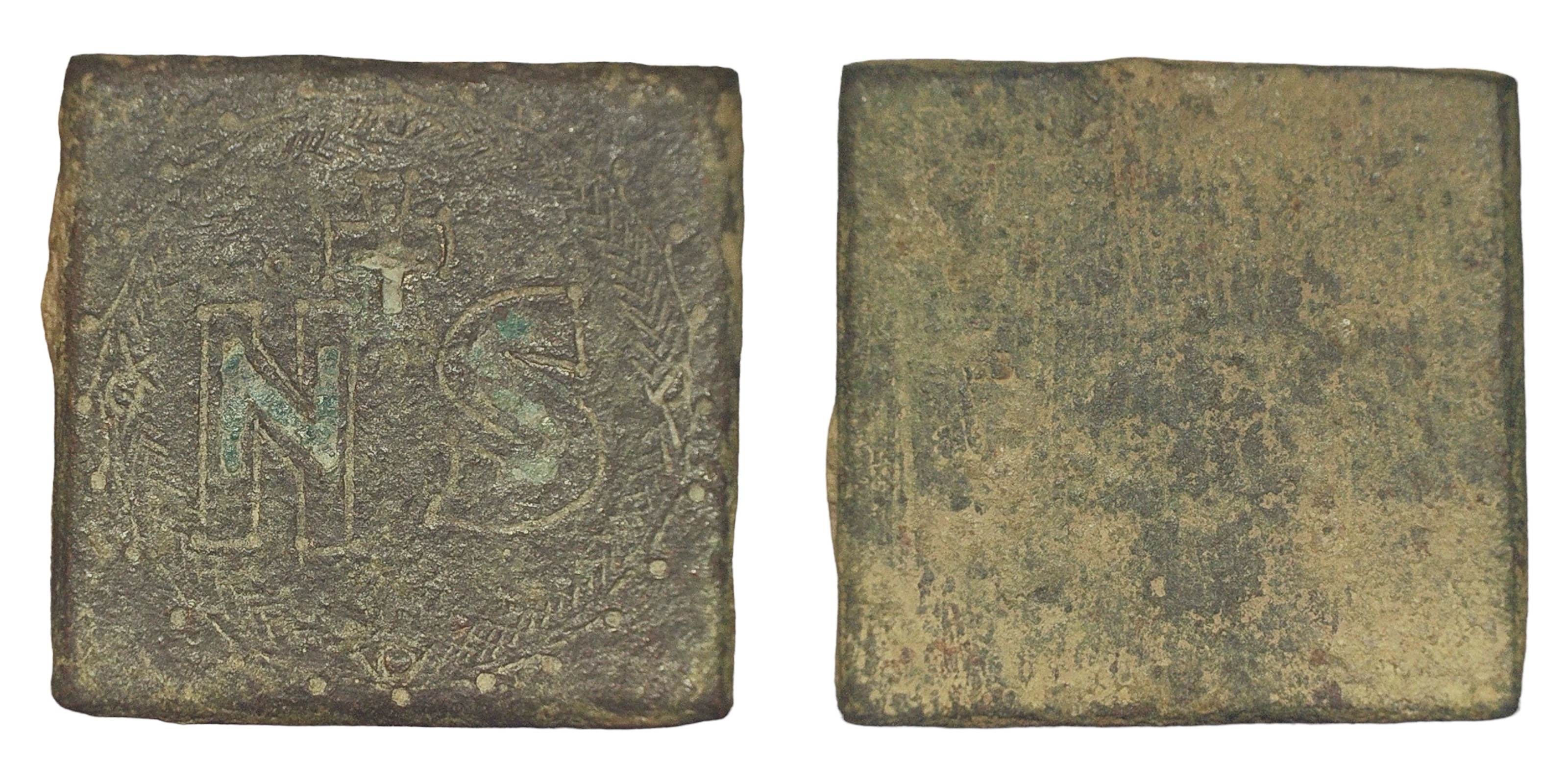 BYZANTINE BRONZE 6 SOLIDI WEIGHT, 5th-6th century AD | Byzantine Coins