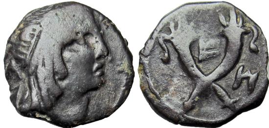 Nabataean Kingdom, Syllaeus and Aretas IV, 9 B.C., | Ancient Eastern Coins