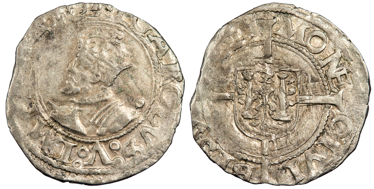 FRANCE Besançon Charles V, as Holy Roman Emperor 1530-1556 1/2 Blanc ...