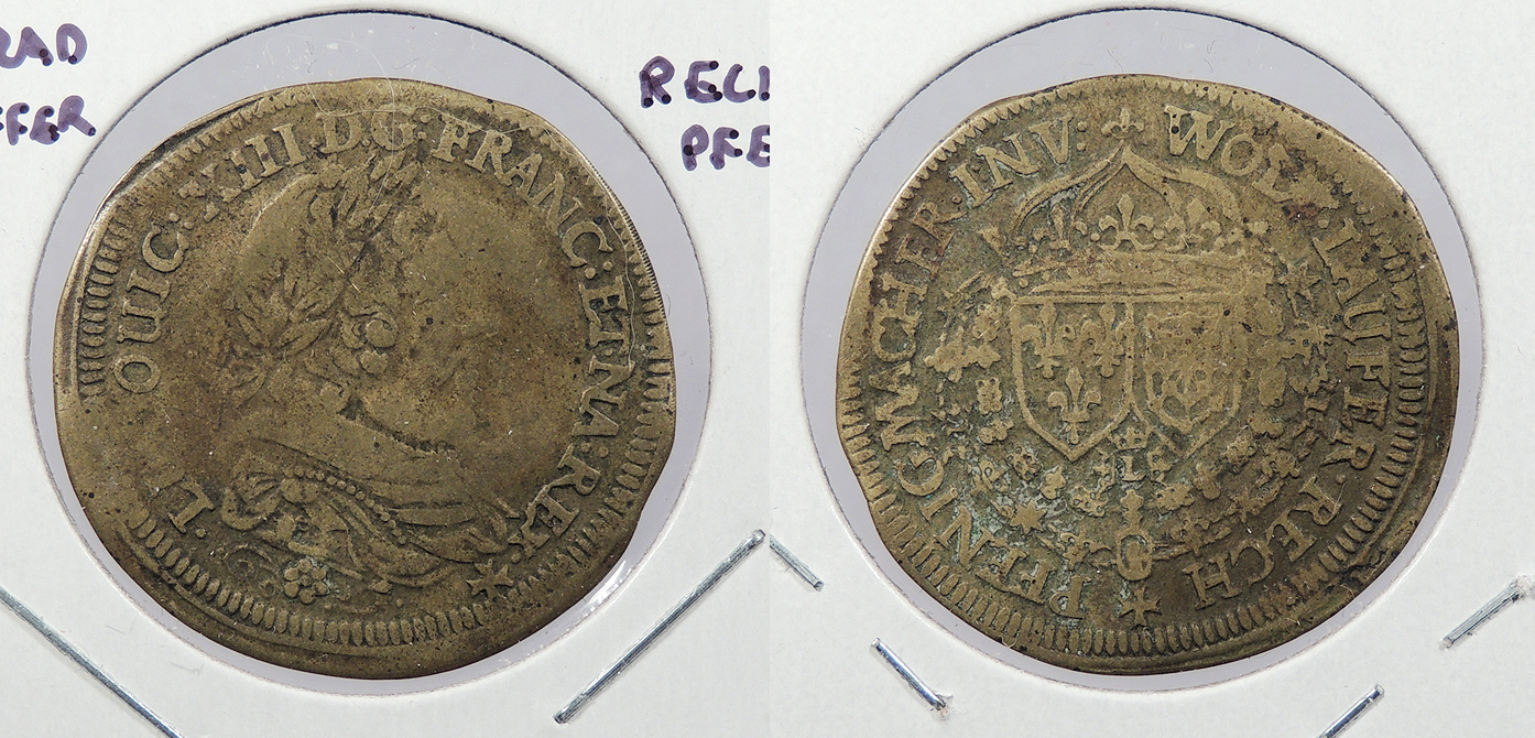 GERMAN STATES: Nurnberg ND (1637-1668) Conrad Lauffer Rechenpfennig Token