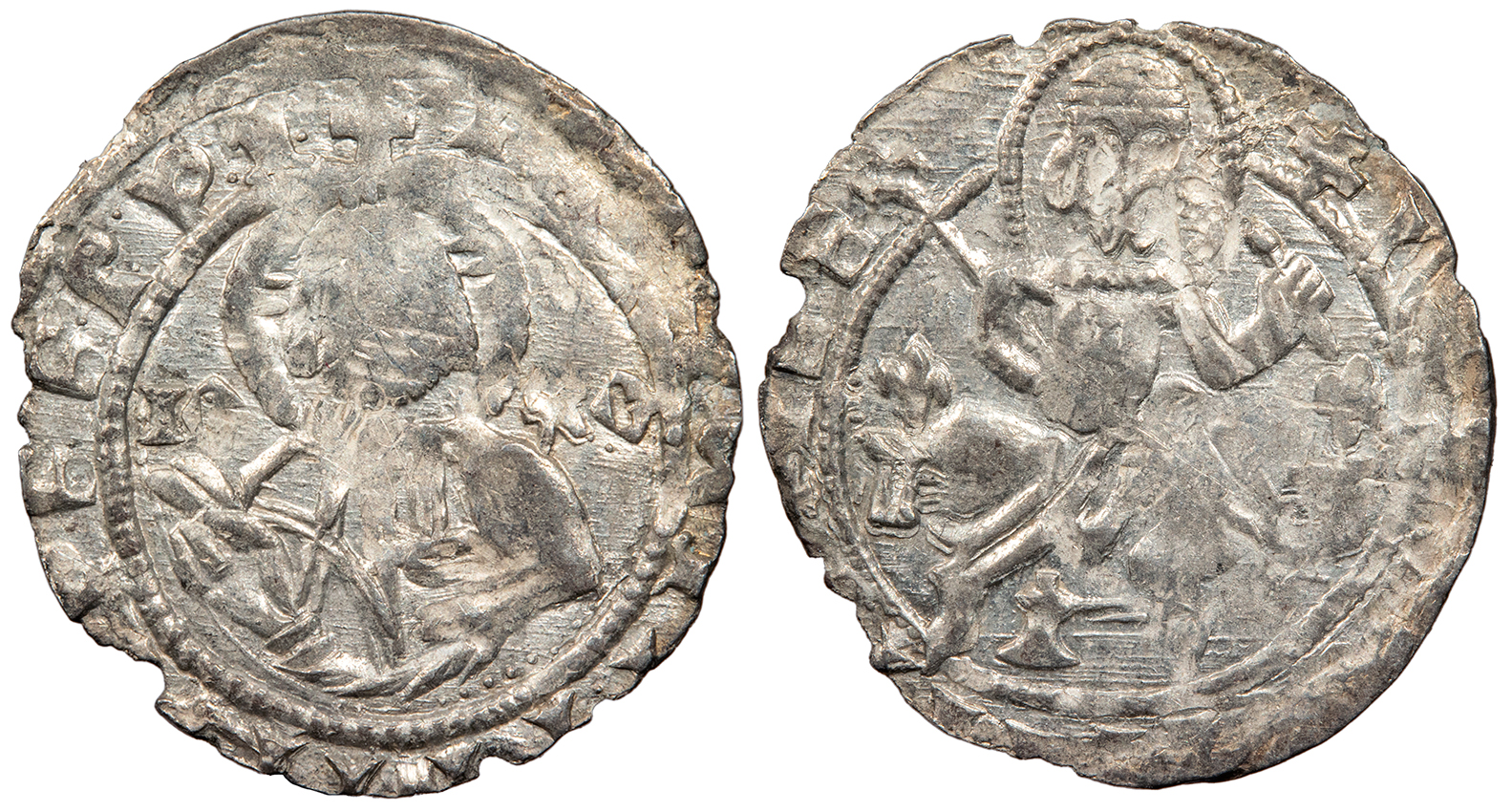 BULGARIA Ivan Sracimir (Sratzimir) 1356-1396 Grosh (Gros) EF | Medieval ...