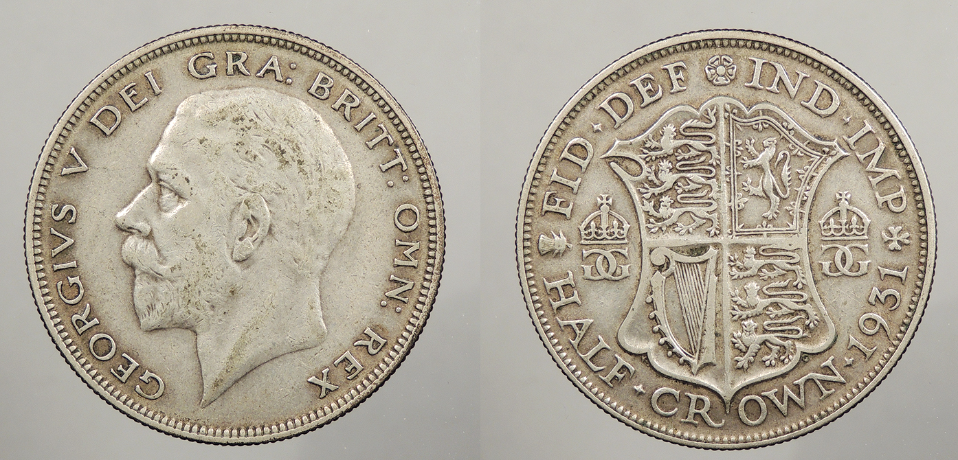GREAT BRITAIN 1931 Halfcrown | European Coins