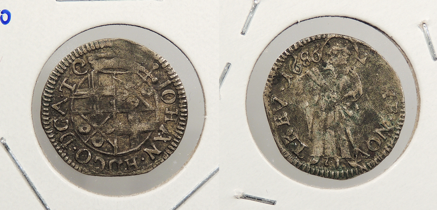 GERMAN STATES: Trier 1686 4 Pfennig | European Coins