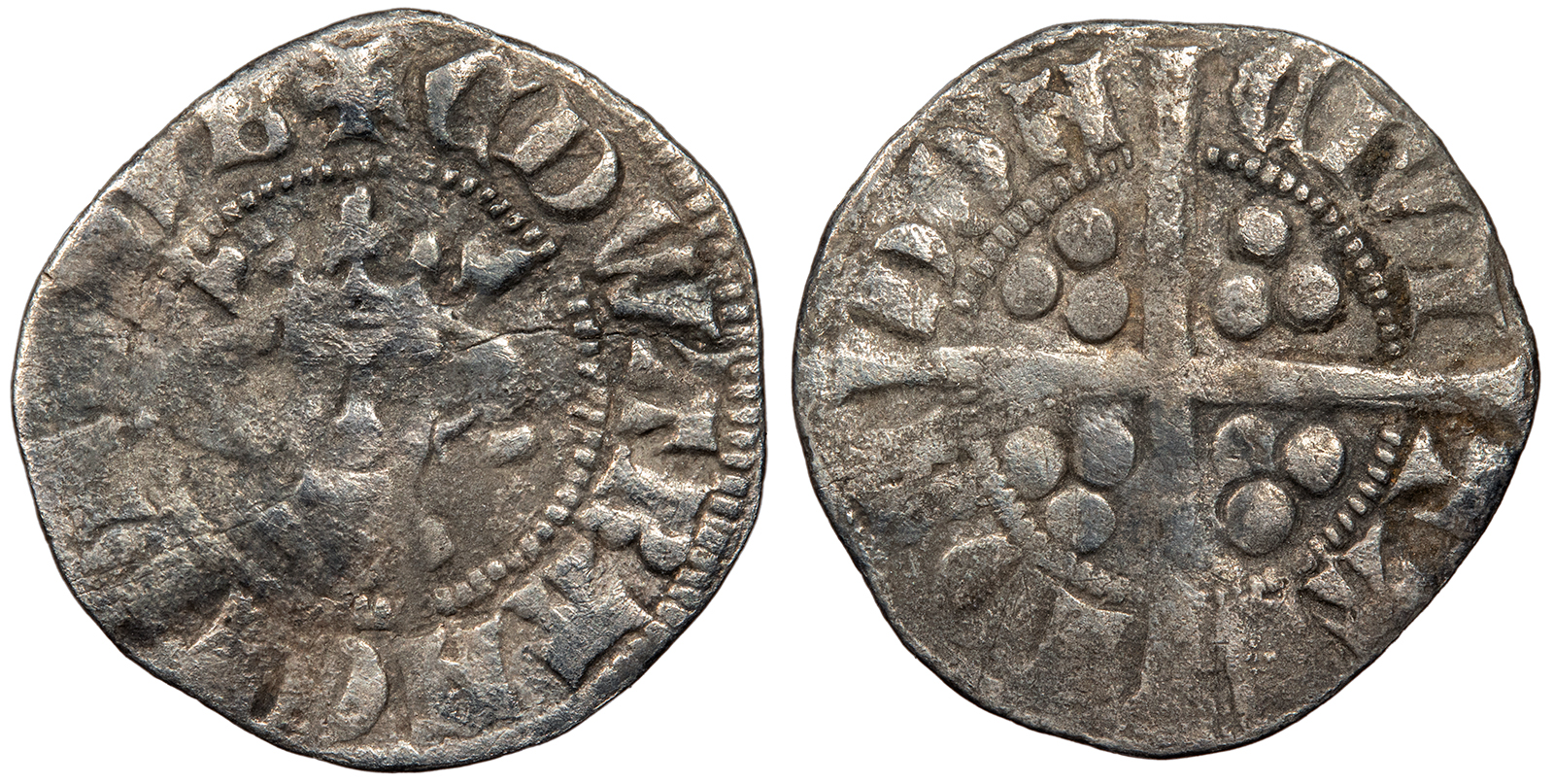 ENGLAND Edward II 1302-1327 Penny VF | Medieval Coins