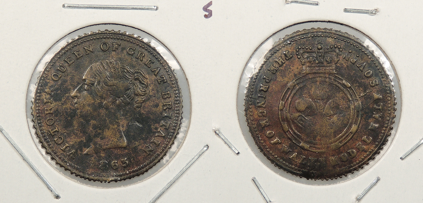 GREAT BRITAIN: 1863 Prince of Wales Model 1/2 Sovereign. Model Half ...