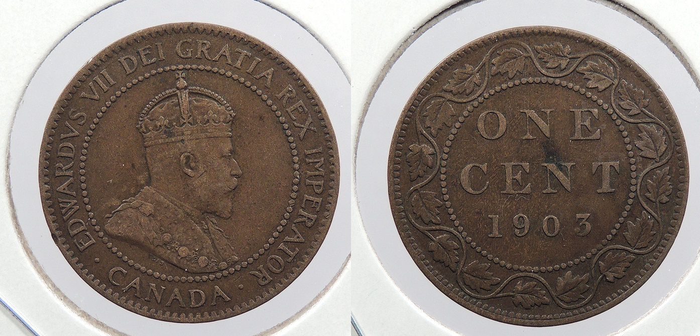 CANADA: 1903 Edward VII Cent | North & Central American and Caribbean Coins