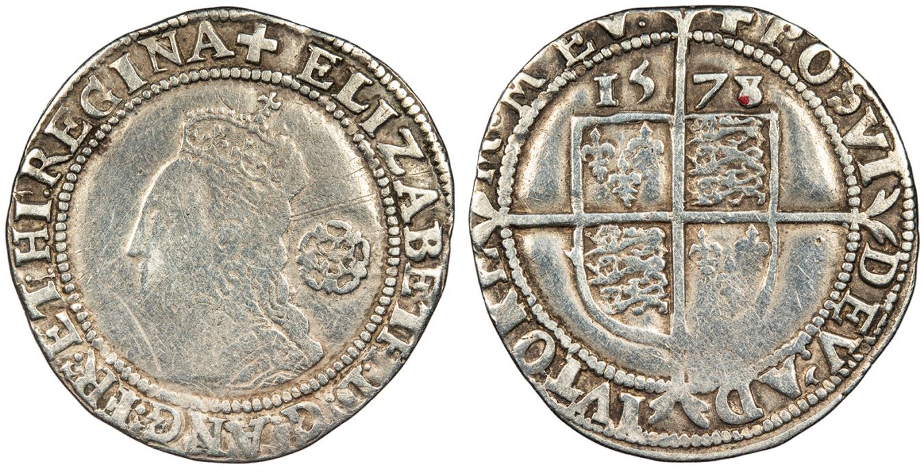 ENGLAND Elizabeth I 1558-1603 Sixpence 1578 Fine | Medieval Coins
