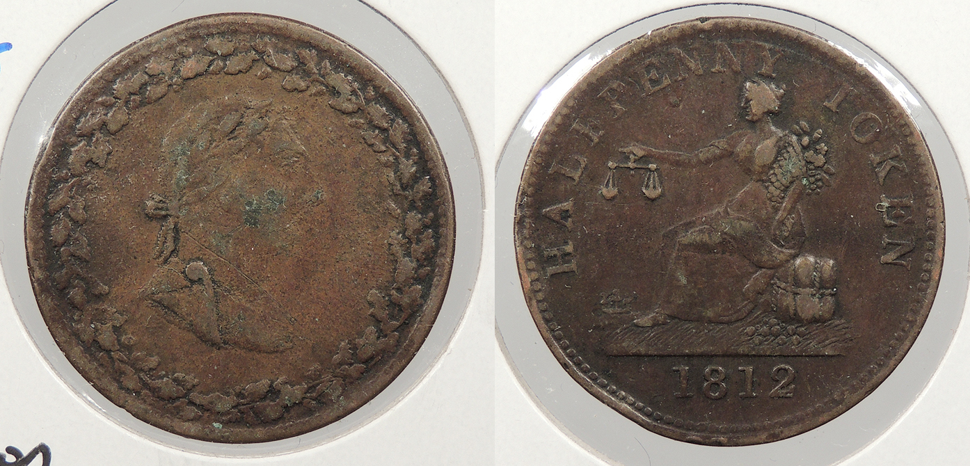 CANADA Lower Canada 1812 Penny Token | North & Central American and ...