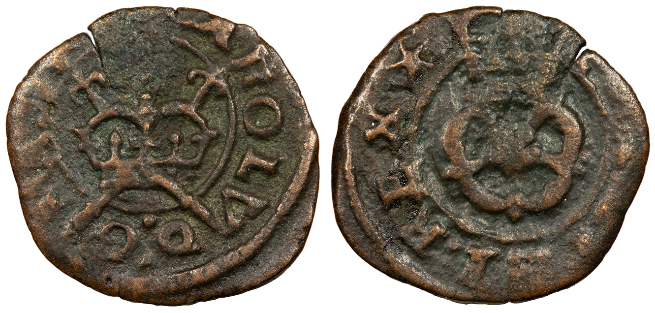 ENGLAND Charles I ND (1639-1643) Farthing Fine | Medieval Coins