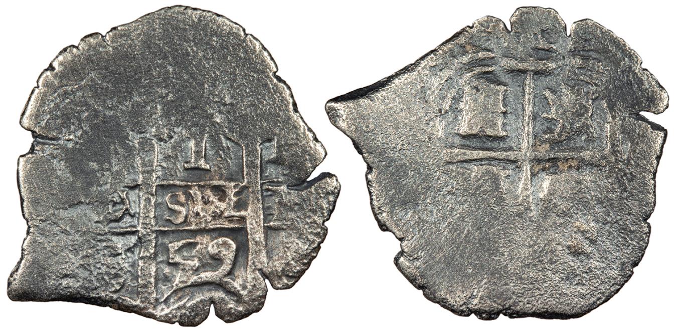 BOLIVIA Philip (Felipe) IV 1659 Cob Real Fine Santa Maria de la ...