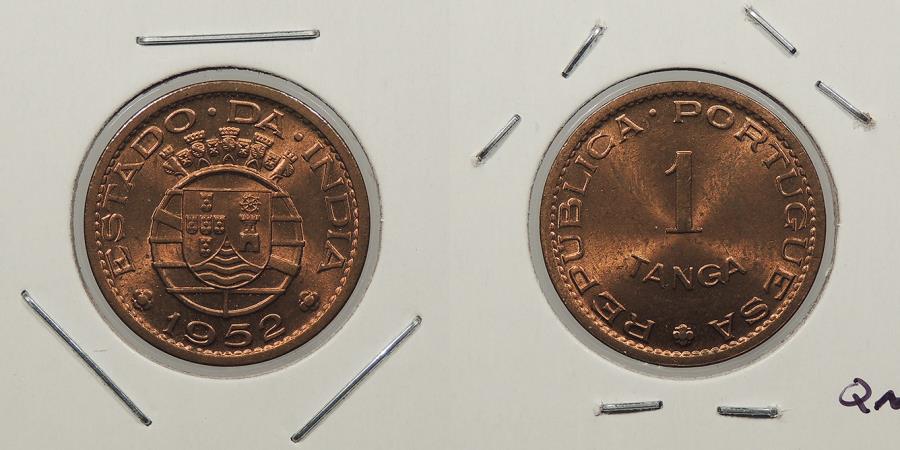 INDIA: 1952 Tanga | Asian and Middle Eastern Coins