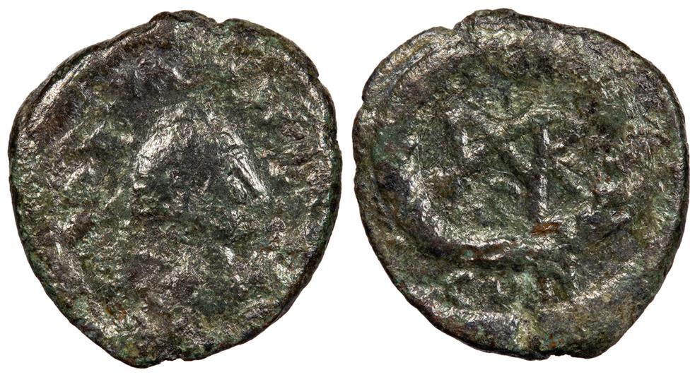 Marcian 450-457 A.D. AE4 Constantinople Mint Fine | Roman Imperial Coins