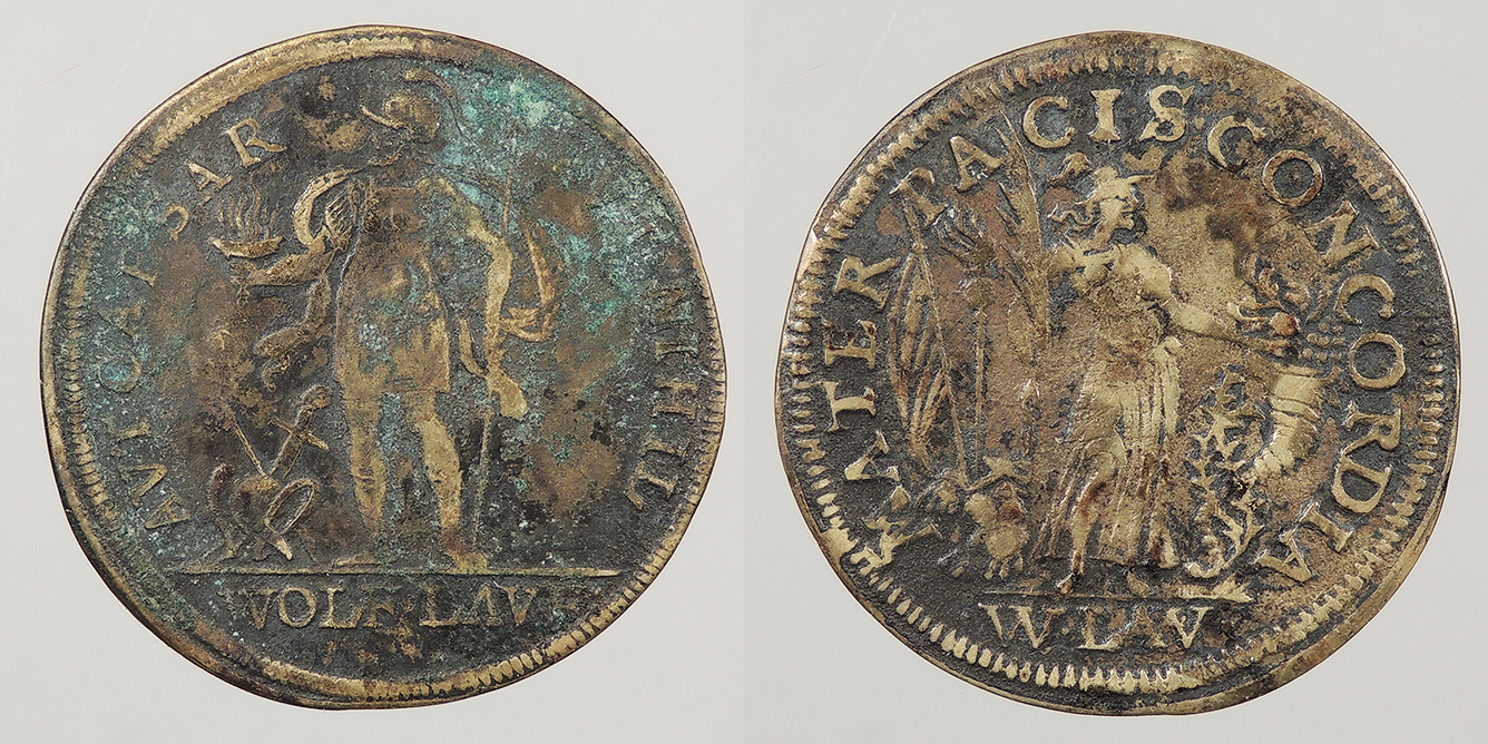 GERMAN STATES: Nurnberg ND (1612-1651) Wolf Lauffer II, mint master. Jeton