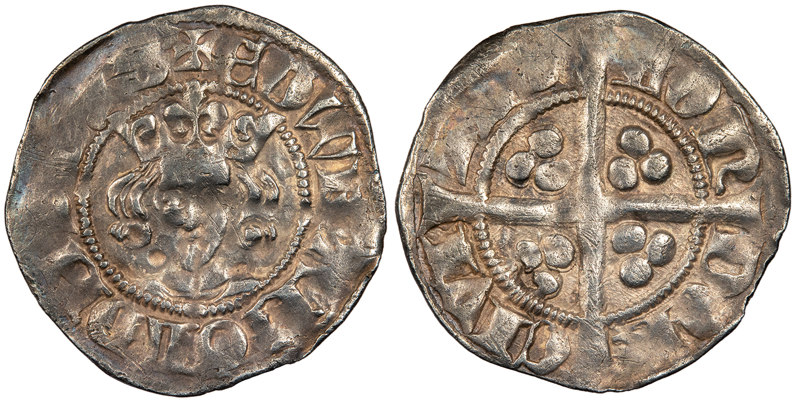 ENGLAND Edward III 1327-1377 Penny 3rd coinage: 1344-1351 VF | Medieval ...