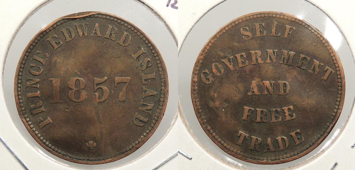 CANADA: Prince Edward Island 1857 Self Government and Free Trade ...