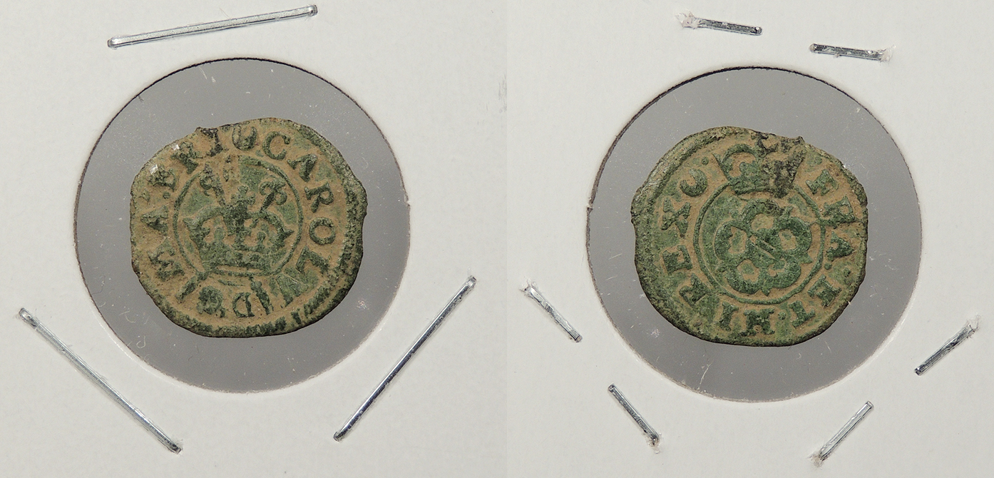 ENGLAND: ND (1635-1644) Charles I; 'rose' farthing. Farthing | European ...