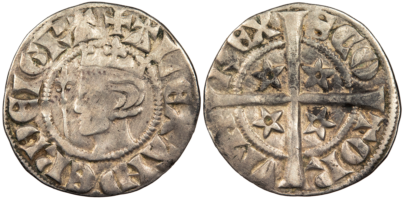 SCOTLAND Alexander III 1249-1286 Penny 1280-1286 VF | Medieval Coins