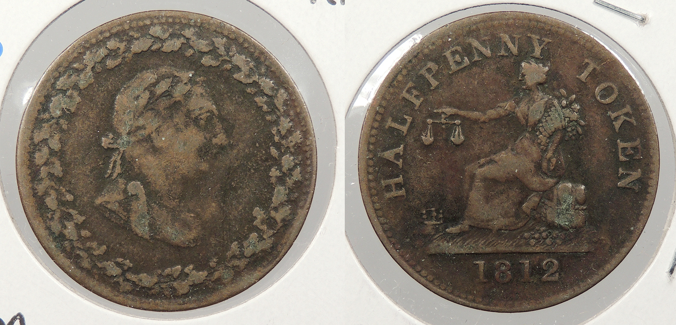 CANADA Lower Canada 1812 Penny Token | North & Central American and ...