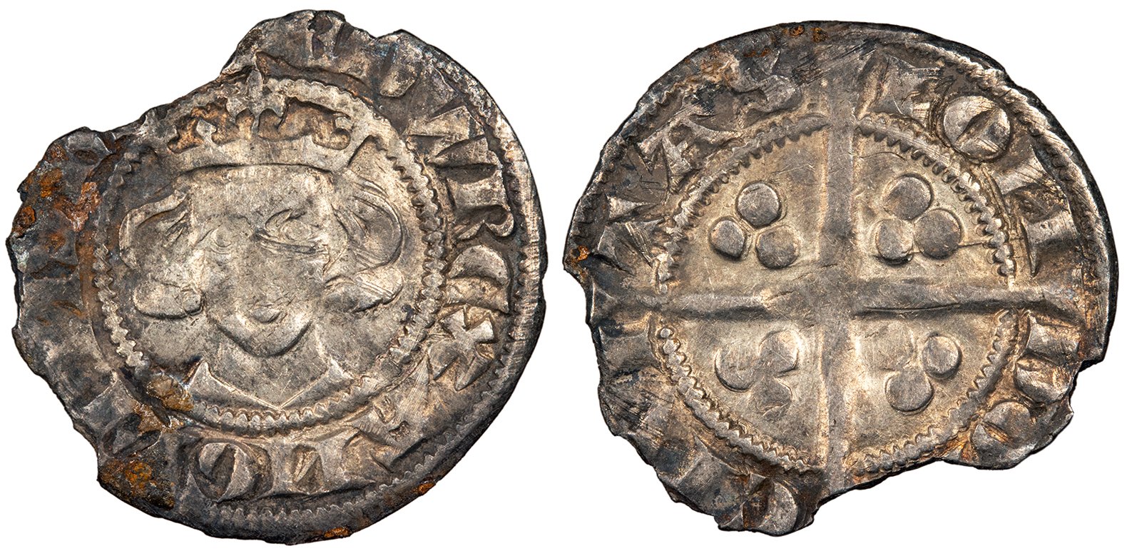 ENGLAND Edward I 1272-1307 Penny New coinage, class 1c: 1279-1307 VF