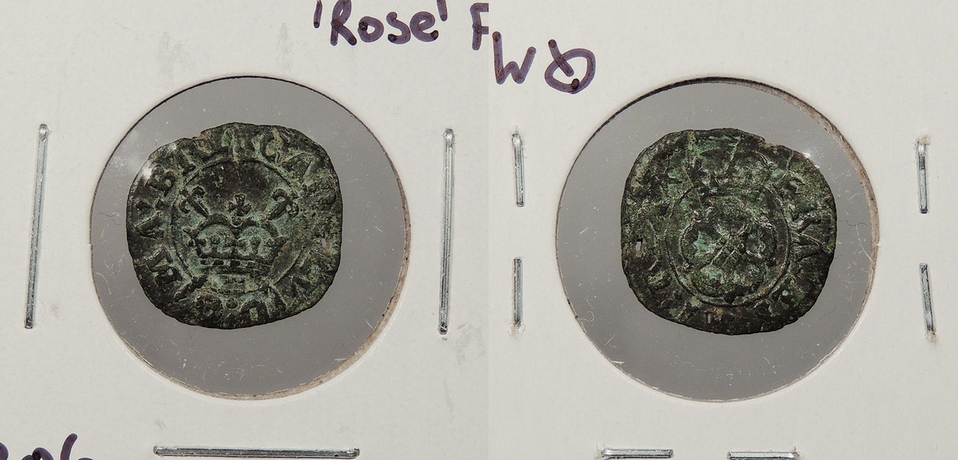 ENGLAND: ND (1635-1644) Charles I; 'rose' farthing. Farthing | European ...