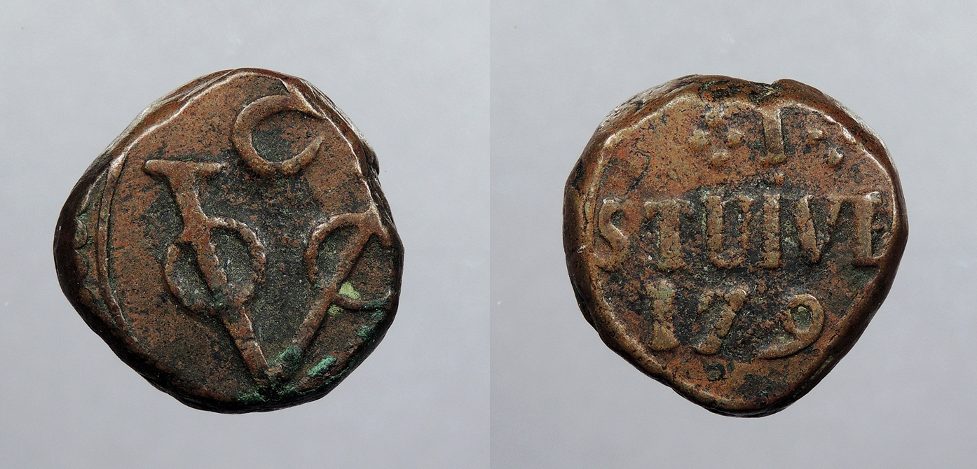 CEYLON: 179x (1791-1795) Dutch occupation; VOC Stuiver | Asian and ...