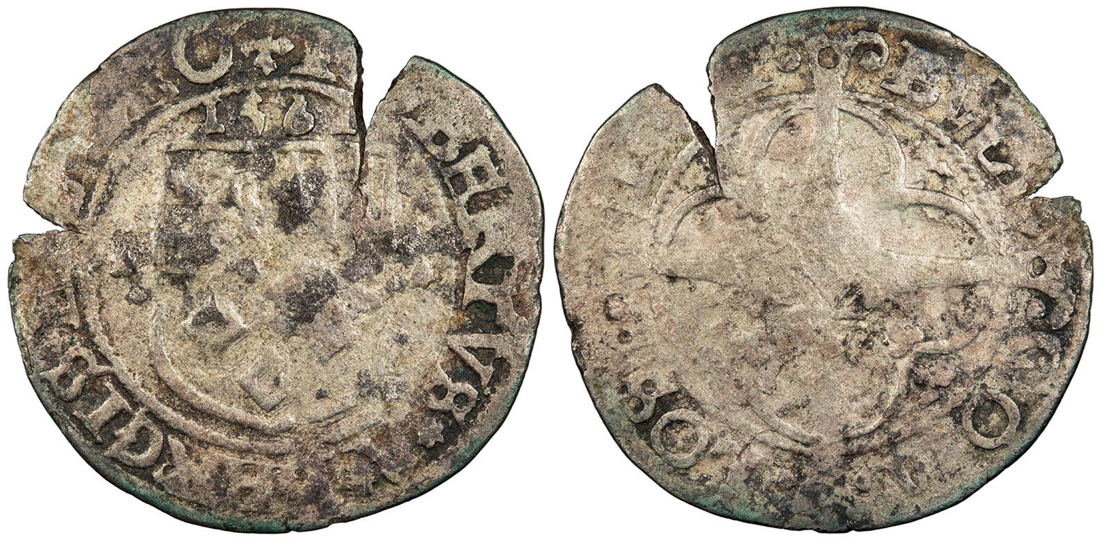 LOWLANDS Liege Robert de Berghes 1561 Patard Fine | Medieval Coins