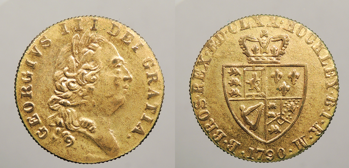GREAT BRITAIN: 1790 George III jeton Spade Guinea token | European Coins