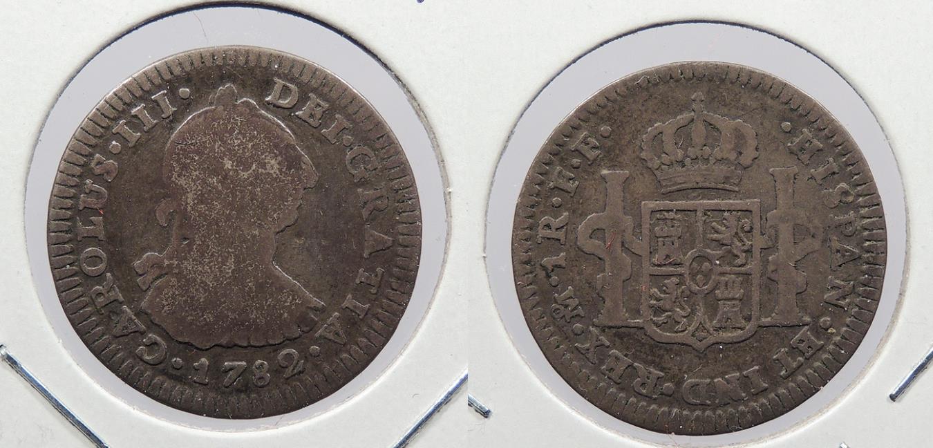 MEXICO: 1782-Mo FF Real | North & Central American and Caribbean Coins