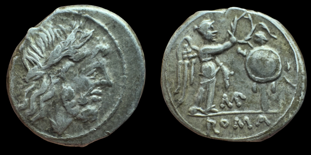 Roman Republic. AR Victoriatus. 211 BC. | Roman Republican Coins