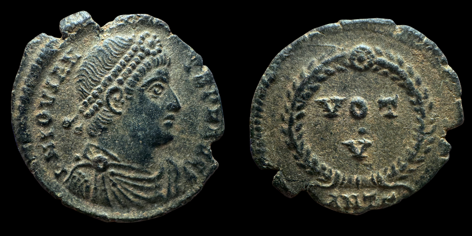 Jovianus. AE3. ca. 363-364 AD. | Roman Imperial Coins