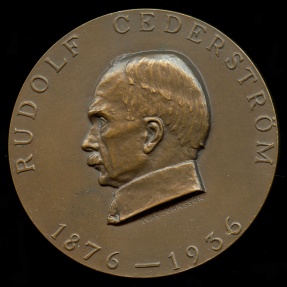 1936 Sweden - Carl Olof Rudolf Cederstrom, Chairman of the Swedish arms ...