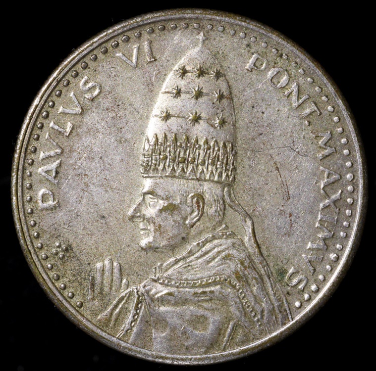 1975 Vatican - Pope Paul VI Jubilee Year Commemorative Medal | European ...