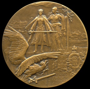 1917 France - Aux Heros de Verdun by Charles Philippe Germain Aristide ...