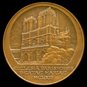 1863 France - Notre-Dame Cathedral (our Lady of Paris) seat of the ...