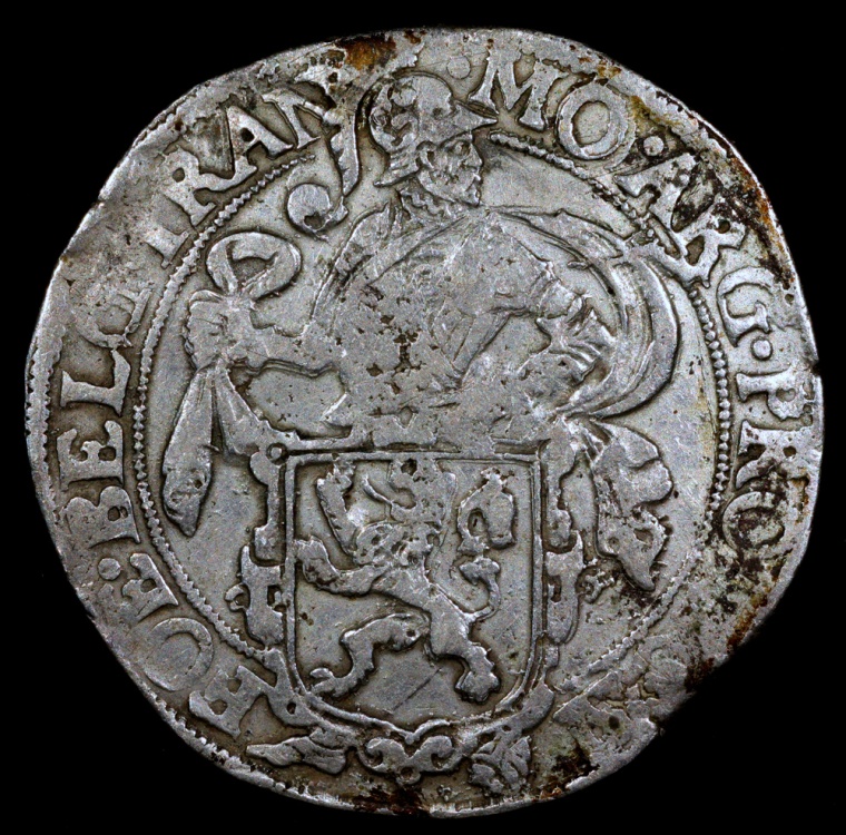 1616 Netherlands Lion Daalder (48 Stuivers) Overijssel Mint XF