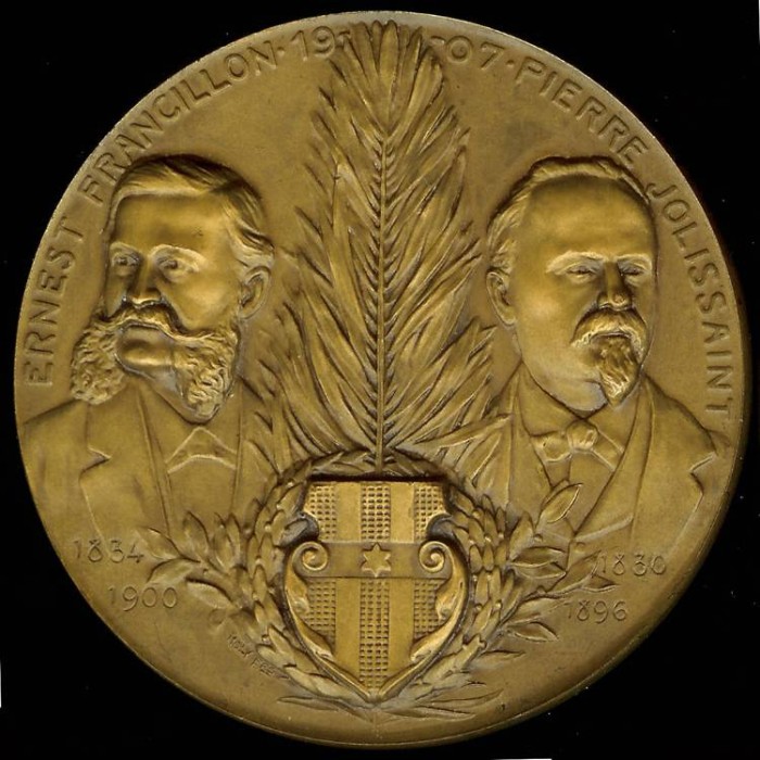 1907 Switzerland - Ernest Francillon and Pierre Jolissaint ...
