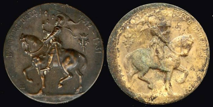 1431 France – Joan of Arc | Tokens & Medals