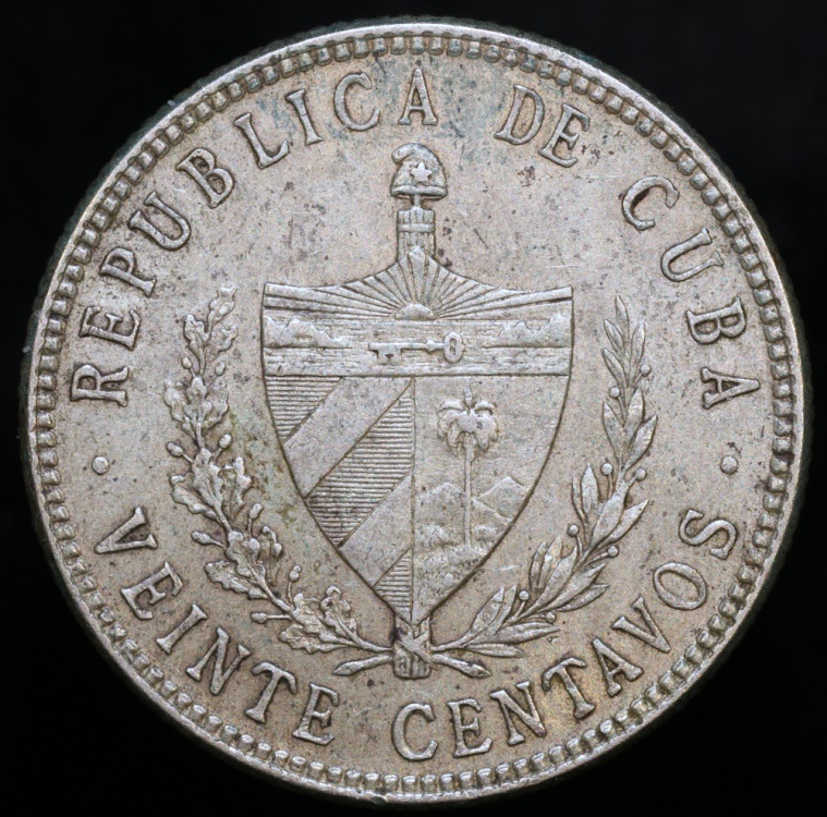 1948 Cuba 20 Centavos UNC | North & Central American and Caribbean Coins