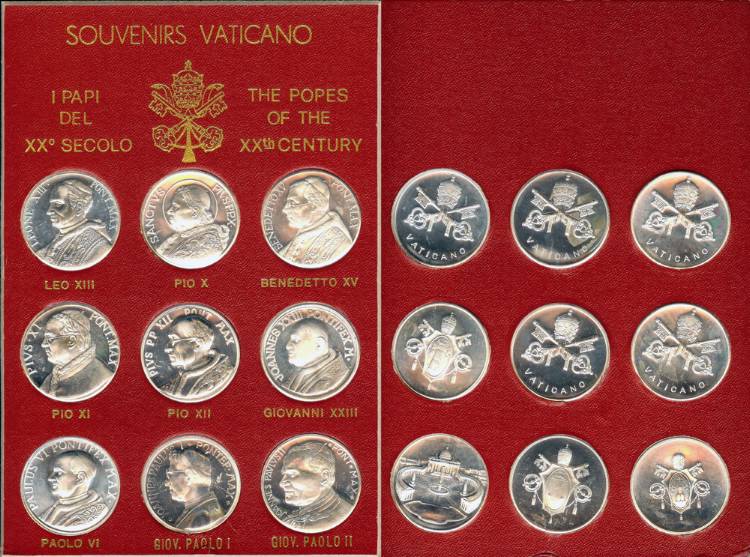 1987 Vatican – The Popes of the 20th Century | European Coins