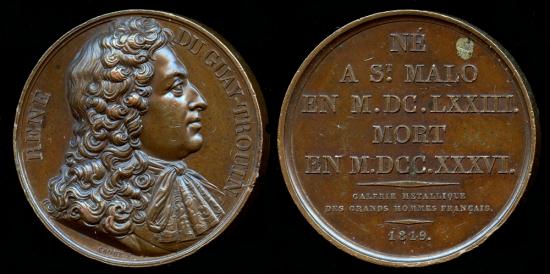 1819 France - René Trouin, Sieur du Gué, usually called René Duguay ...