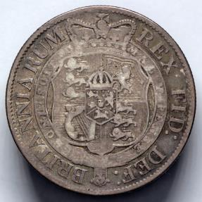 1817 Great Britain 1/2 Crown - George III - Small Head - VF Silver